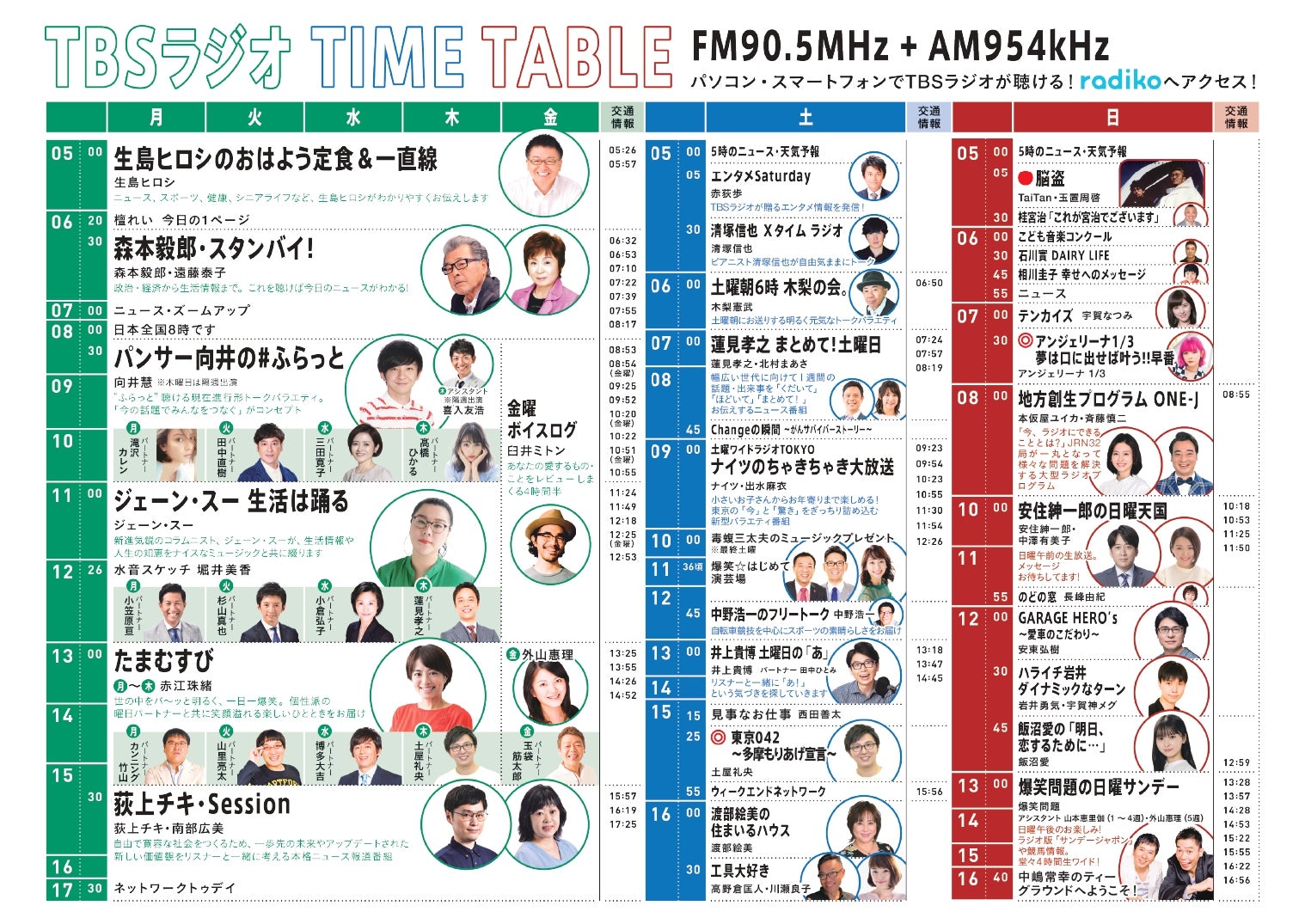 「tbsラジオプレス」2023年1・2・3月号の掲載内容(pdfで全ページ公開中) トピックス Tbsラジオ Fm90 5